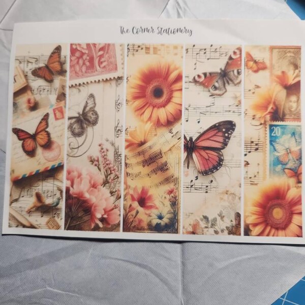 Vintage Ephemera Sticker | Aesthetic Ephemera Sticker for Junk Journal ...