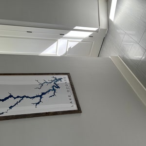 Wall Art Map of Murrells Inlet South Carolina - Etsy