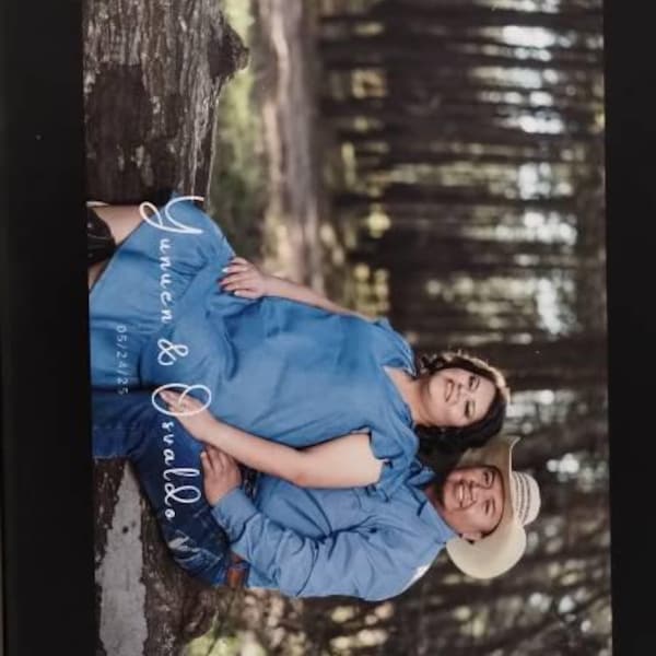 Custom Memorial Photo Book – Personalized Tribute Album With Name ...