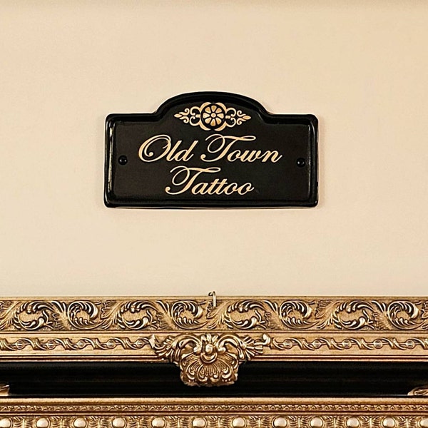House Name Plaque (script Style) - Etsy
