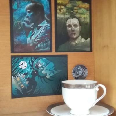 The HANNIBAL Cup and Saucer From the Show - Etsy