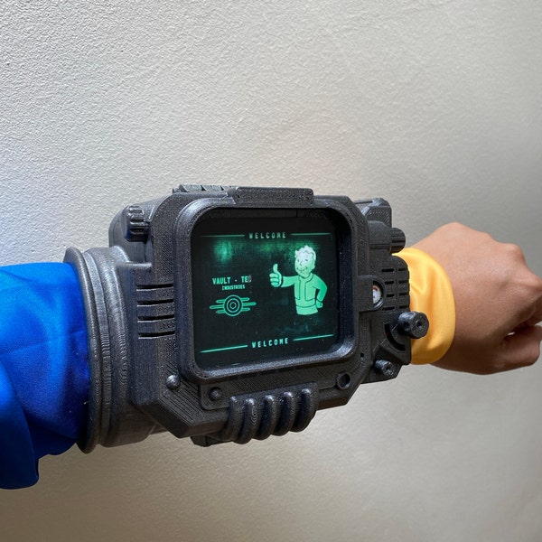 Pip Boy Mk IV - 3D Printed Pip-boy 3000 Mk IV - Fallout Cosplay ...