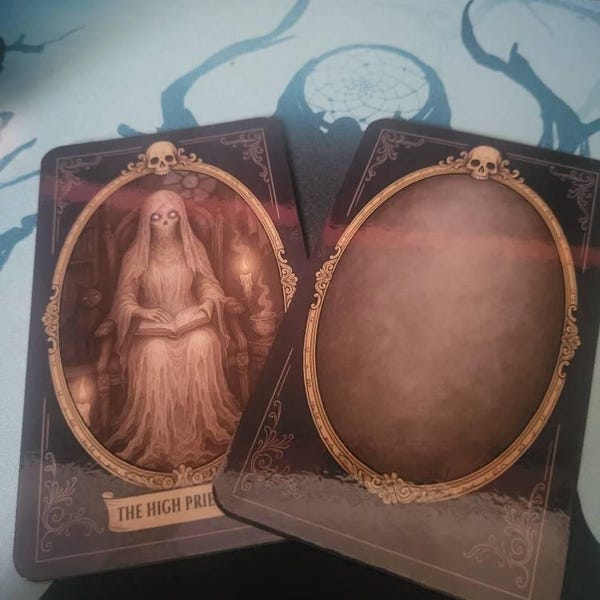 Spookie Ghosts Tarot Cards - Ghost Tarots Deck, the Spooky Phantom ...