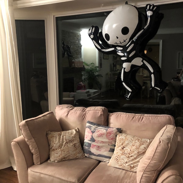 Giant Skeleton Balloon - 39in/100cm - High Quality - Halloween ...