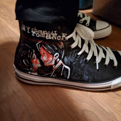 Hand Painted Custom Shoes Converse Art - Etsy