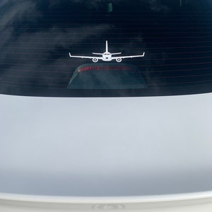 Boeing B737-800 Self Adhesive Decal/sticker Airplane Wall Art / Flight ...