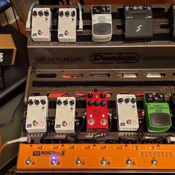 Demonfx Microtubes D7K Ultra V2 Bass Preamp Effect Pedal - Etsy