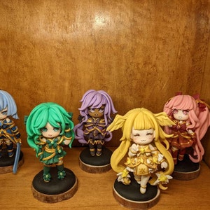 Custom Clay Figure Custom Anime Figurines Character Handmade - Etsy