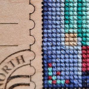 Cross Stitch Blank, Wooden Cross Stitch Blank, Wood Cross Stitch Blank ...