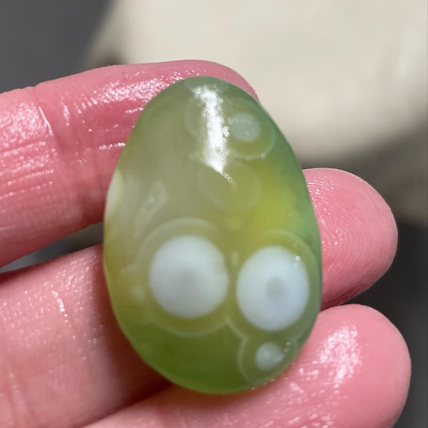 Orange and White Gobi Eye Agate | Gobi Desert Mongolia Agate | Rare ...