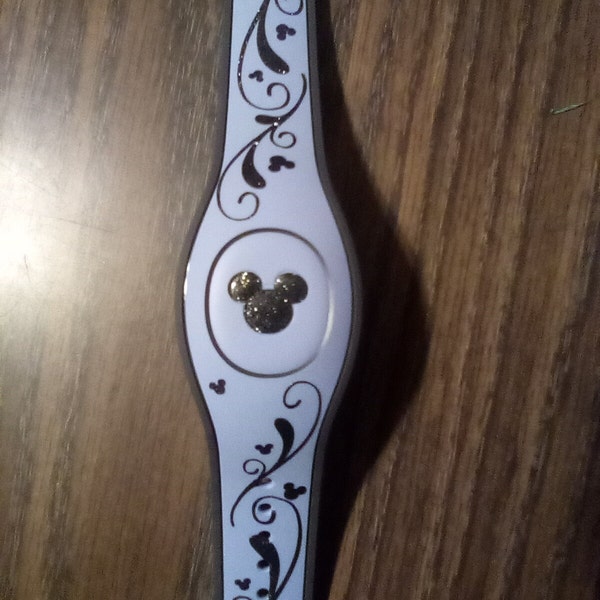 Magic Band- Mickey Ears- Swirls- Sticker- Decal - Etsy