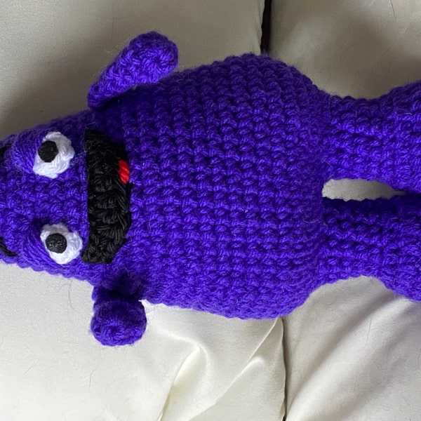 Grimace Crochet Pattern – Mcdonald's Character Amigurumi + Bonus Mets ...
