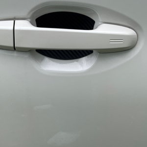 Mini Cooper Checkered Flag Auto Accessory New Car Door Handle Scratch ...