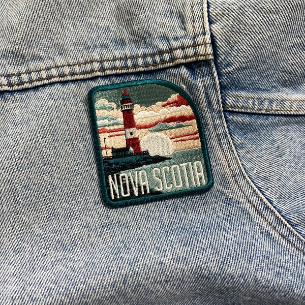 Nova Scotia Canada Travel Patch Embroidered Iron on Sew on Badge Souvenir Applique Motif Flag - Etsy