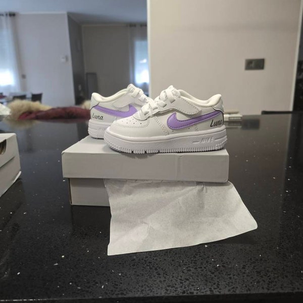 Air Force 1 Custom Sakura Cherry Blossom Pink Watercolor Hand Painted ...