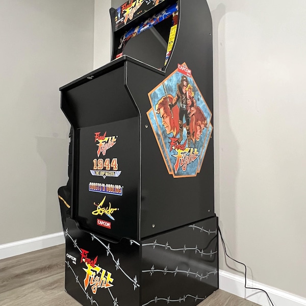 Outrun Arcade 1up Cabinet Riser Graphic Decal Sticker Only - Etsy