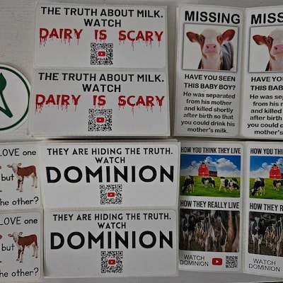 Vegan Sticker Animal Activism is a Moral Obligation Sticker Activist ...