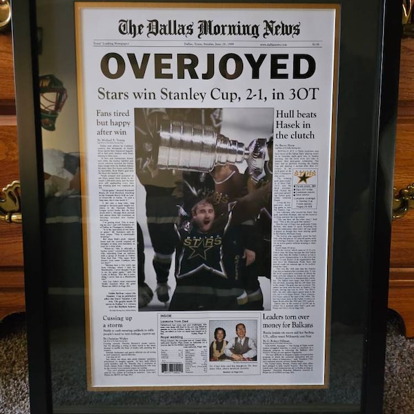 2023 Lebron James Breaks NBA All Time Scoring Record Framed Newspaper ...
