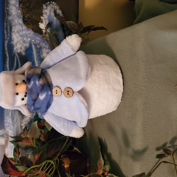 Pattern Pdf Snowman Christmas New Year, Snowman in Coat, Snowman in a ...