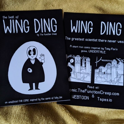 WING DING Button Badges Set of 4 1 - Etsy