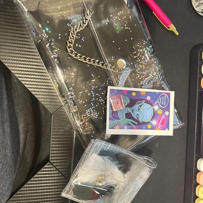 Clear Wallet, Transparent Wallet, Card Holder, Coin Purse, Minimalist ...