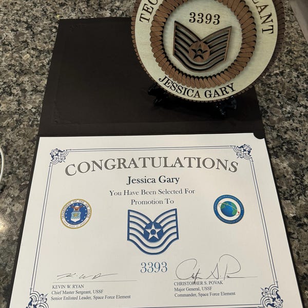 WALTER REED Hospital Andrews Air Force Base 3D Wooden Name Plaque Army ...