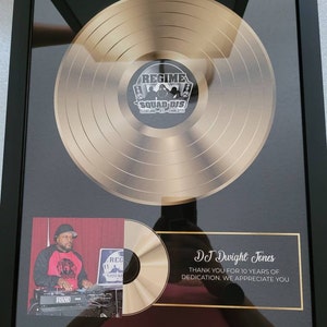 Personalized Plaque Custom Plaque Vinyl Record Plaque - Etsy
