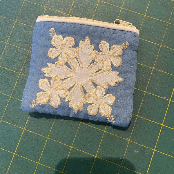 Hawaiian Quilt Square Coin Purse With 2 Card Holder - Etsy