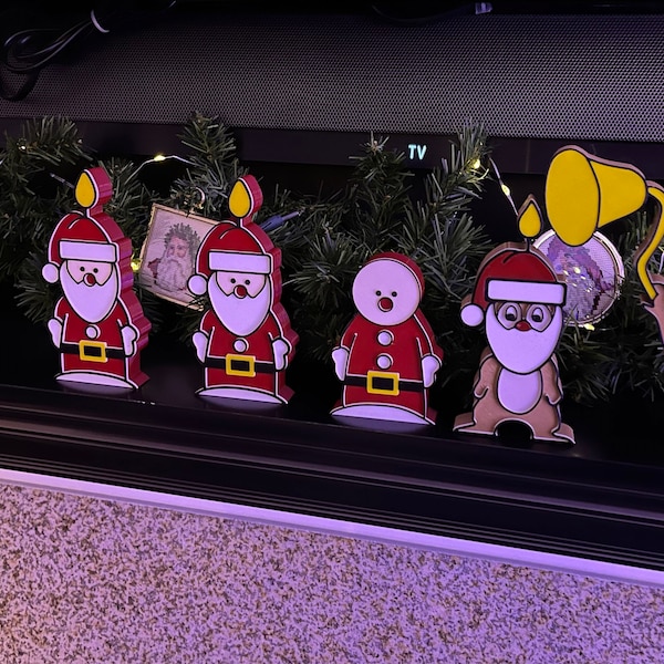 Pluto's Christmas Tree Inspired Chip and Dale Decor - Etsy