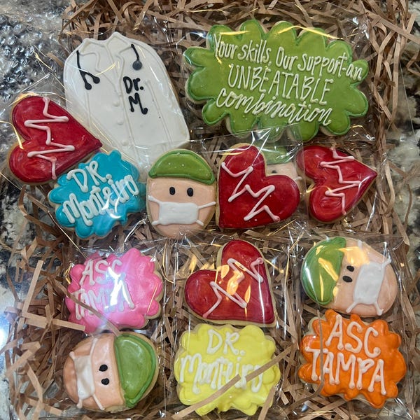 Thank You DOCTOR Sugar Cookies MEDIUM - Etsy