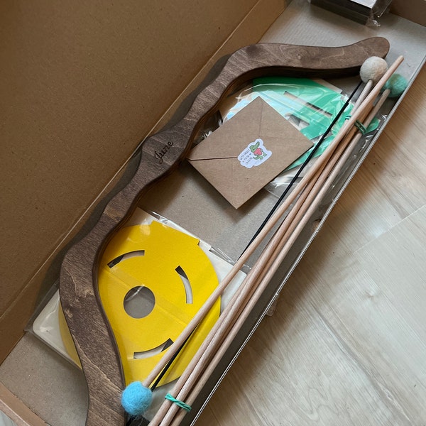 Bow and Arrow Set | Wooden Archery Kit | Personalized Gift for Boys ...