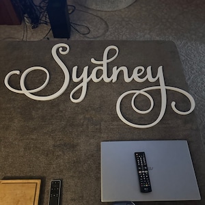 Name Sign Cutout Wall Decor Letters Wall Hanging Custom - Etsy