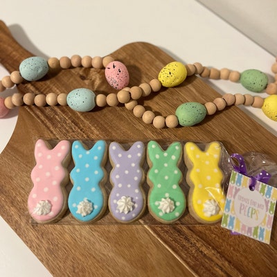 Instant Download PYO Easter Mini Cookies Egg Carton Sticker - Etsy