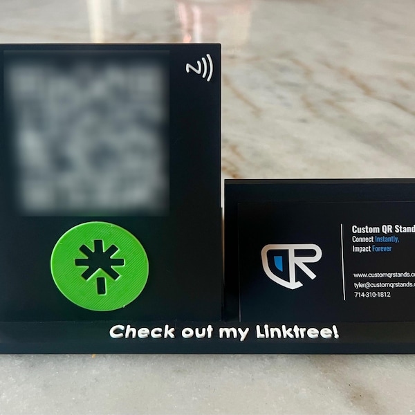 Custom QR Code Signs | Premium QR Stands for Your Business
