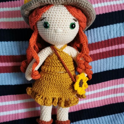 Sunny Crochet Doll PATTERN, PDF in English - Etsy