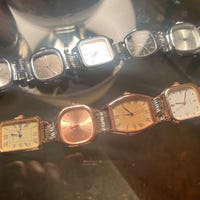 Punk Style Watch Face Bag Chain,multicolor Clocks Chunky Silver Bag ...