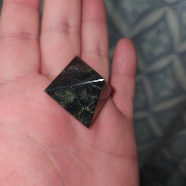 RAINFOREST RHYOLITE Natural Medium Gemstone Crystal Pyramid 27-30mm - Etsy