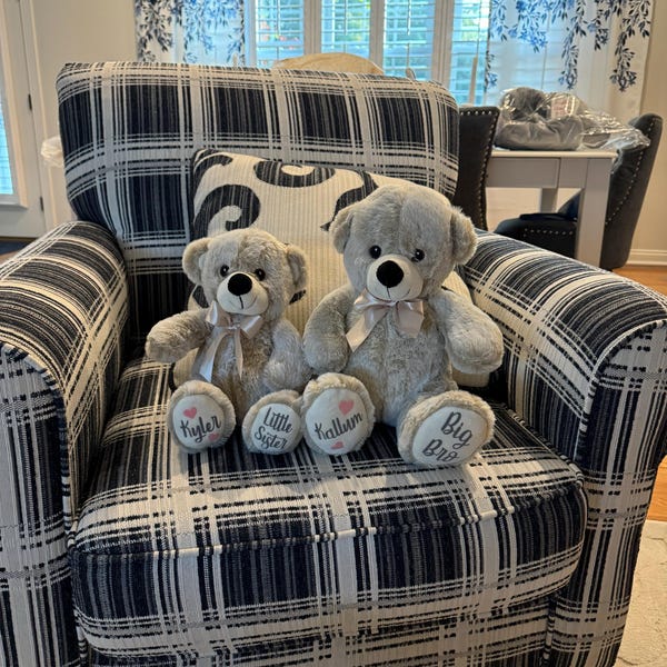 Memory Bear Custom Made From Loved Ones Clothing,handcrafted Keepsake ...