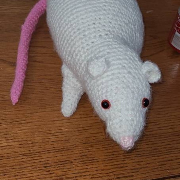 Digital Crochet Pattern Realistic Rat - Etsy