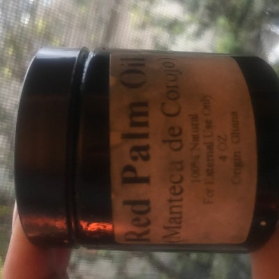 Red Palm Oil Manteca De Corojo 4 OZ From Ghana 100% Natural Used for ...