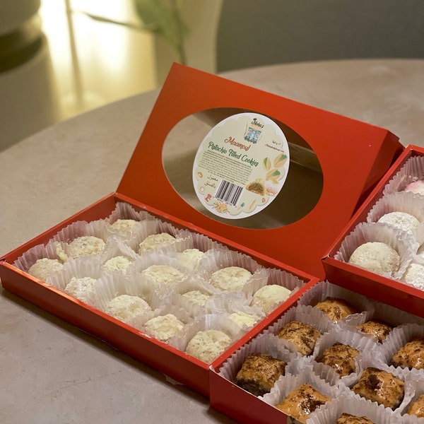 8 Piece Assorted Baklava Package, Sampler Baklava Package, Mixed ...