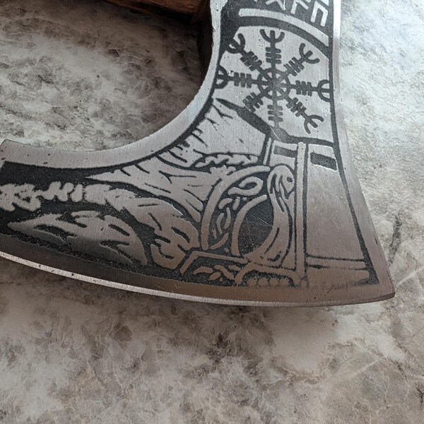 Viking Forged Custom Made Viking AXE, Axes, Hatchet. RAGNAR, Gift for ...