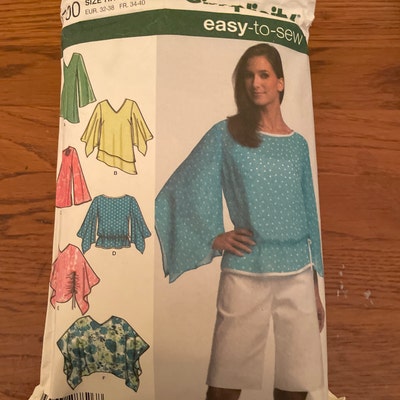 Simplicity Lizzie Mcguire Pattern 4104 TOP SKIRT CROPPED Pants Jacket ...