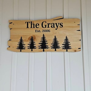 Custom Rustic Cottage Sign Custom Engraved Lakehouse Sign Outdoor ...