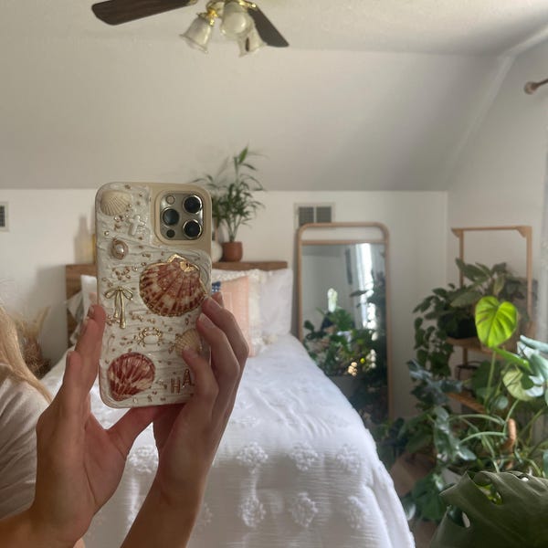 Coastal Seashell Phone Case Decoden Phone Case Beach Lover Gift ...