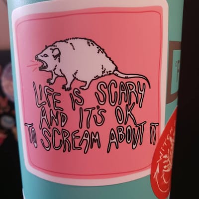 EYEBALL DUCK STICKER Halloween Rubber Ducky Sticker, Spooky Cute Animal ...