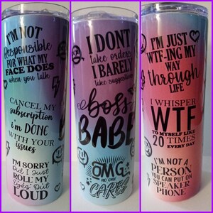 3D Floral Seamless 20oz Skinny Tumbler Design Templates - Etsy