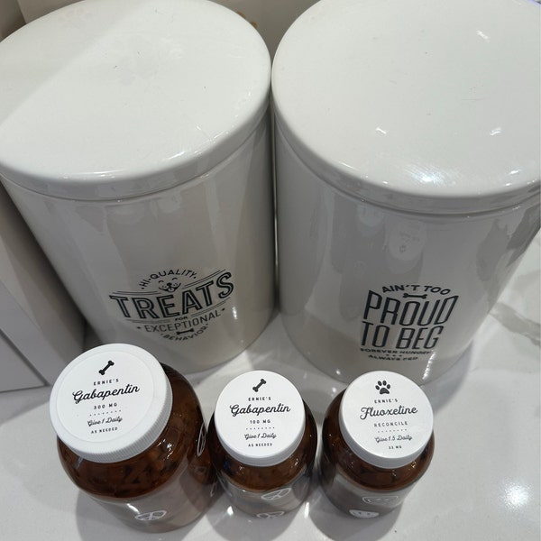 Modern Medicine + Supplement Labels • Water and Oil Resistant ...