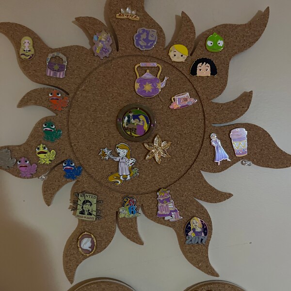 Tangled Sun Pin Board, Disney Tangled, Tangled Rapunzel Sun Pin Board ...
