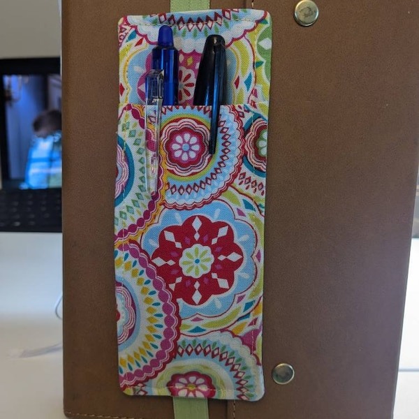 Pen or Pencil Holder Bookmark Sewing Pattern & VIDEO Tutorial ...